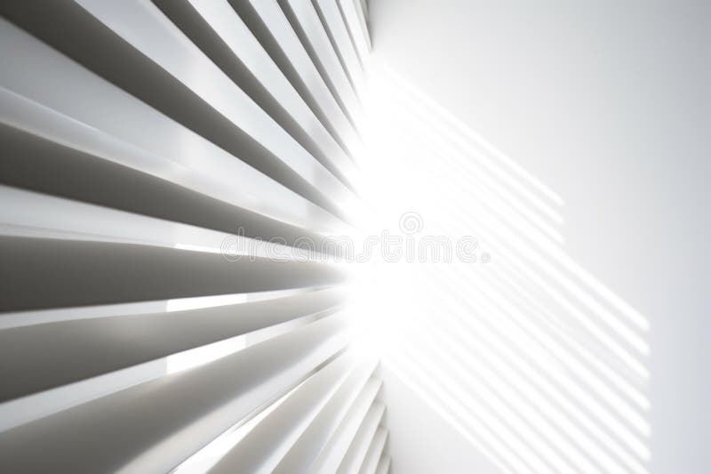 An Open Vent Directing Heat on a White Wall Stock Illustration ...