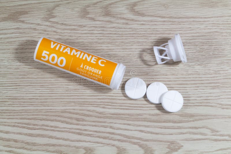 Vitamin C box stock image. Image of healthcare, supplement - 231530315