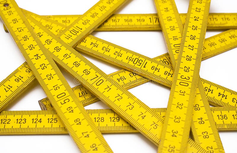 Vouwmeter stock afbeelding. Image of gebouw, millimeter - 17097407
