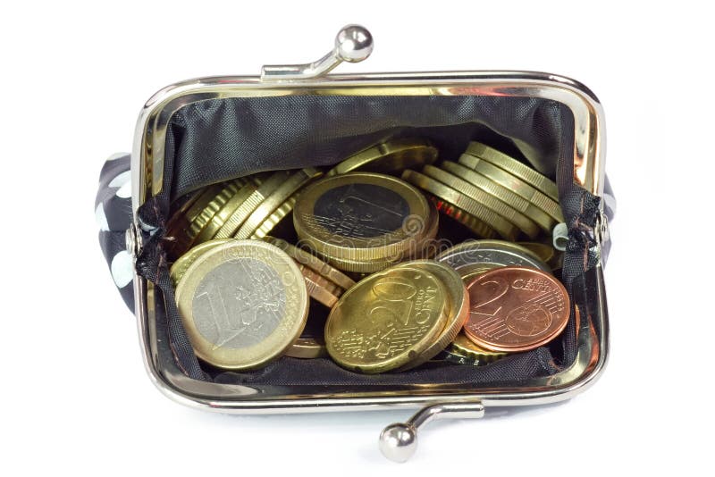 Open wallet stock photo. Image of finances, isolated, euro - 6056092