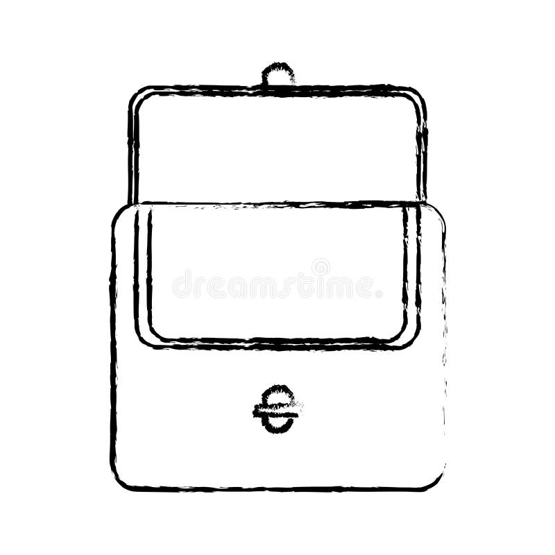 Open wallet icon image stock illustration. Illustration of bank - 84705692