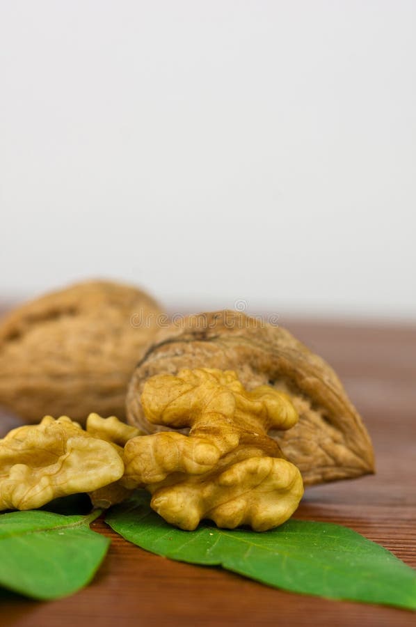 Open Walnut Close Up, Nutcracker and Basket on Background, Selec Stock ...
