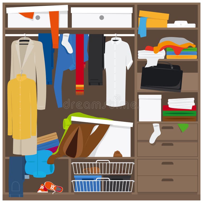 Open Wardrobe Stock Illustrations – 9,104 Open Wardrobe Stock ...