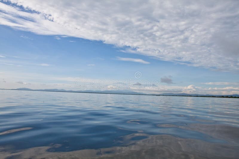Open water stock image. Image of great, water, surf, cloudy - 11148927