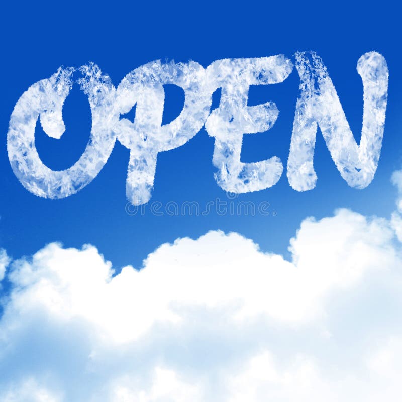 Open stock illustration. Illustration of light, closed - 33650639