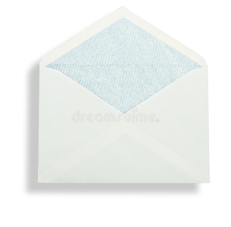 882 Opened Envelope White Background Stock Photos - Free & Royalty-Free ...