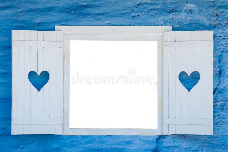 Open white window stock photo. Image of exterior, empty - 63169808