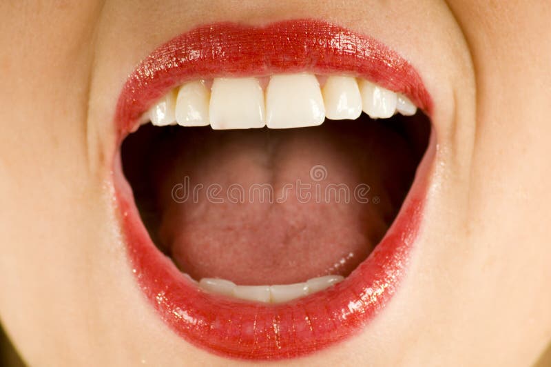 Cry! stock image. Image of skin, lips, close, teeth, angry - 13709