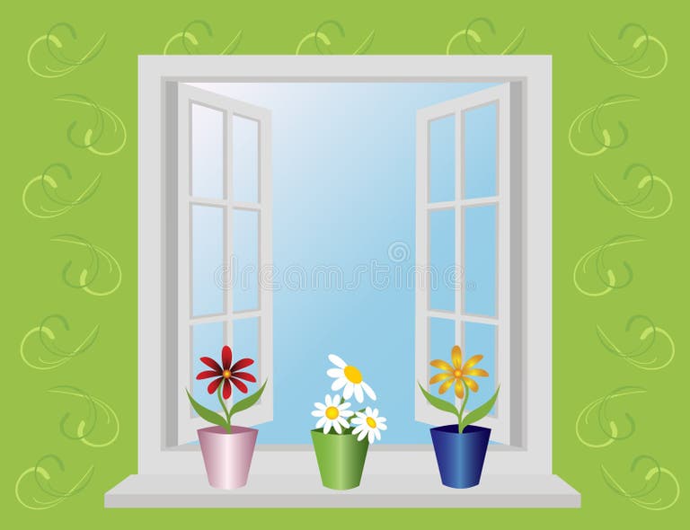 Open Window Vector Drawing Stock Illustrations – 1,976 Open Window ...