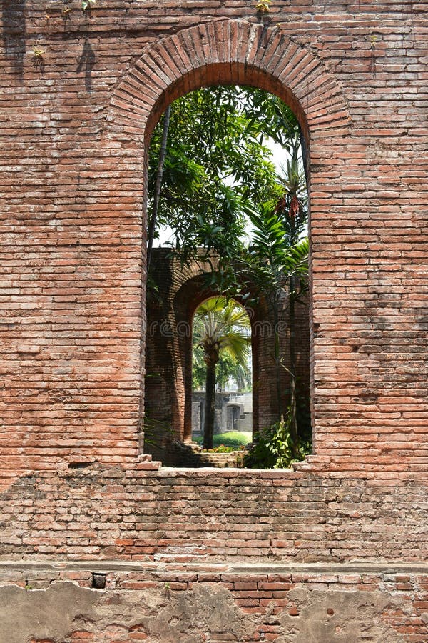 Open Window Arch Design during Spanish Era Stock Photo - Image of hole ...