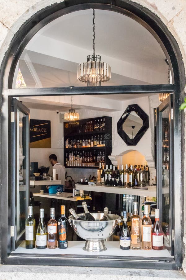 Open Drinks and Food Stalls at Night Editorial Stock Image - Image of ...