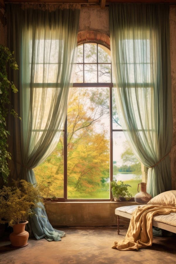 Breezy Curtains Stock Illustrations – 165 Breezy Curtains Stock ...
