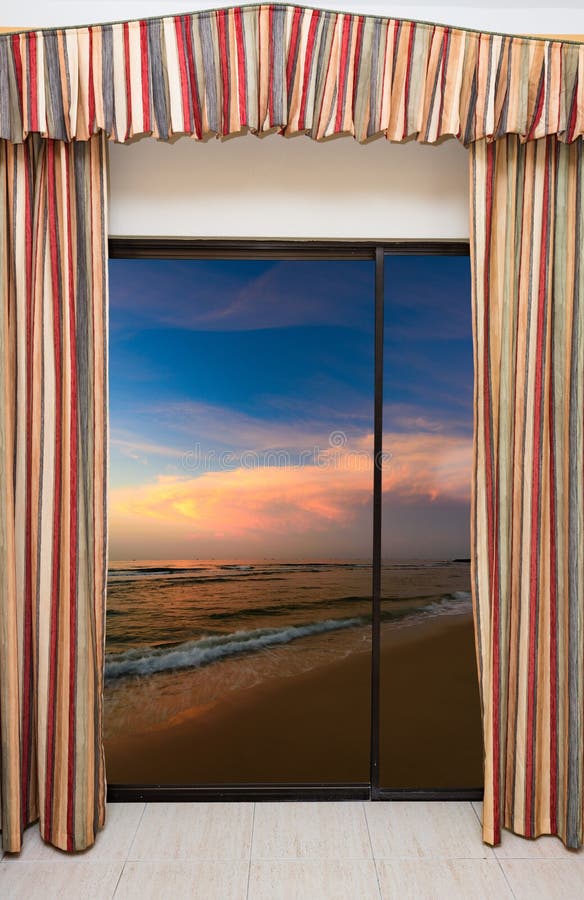 Open window cloud sun stock photo. Image of inside, model - 135629840