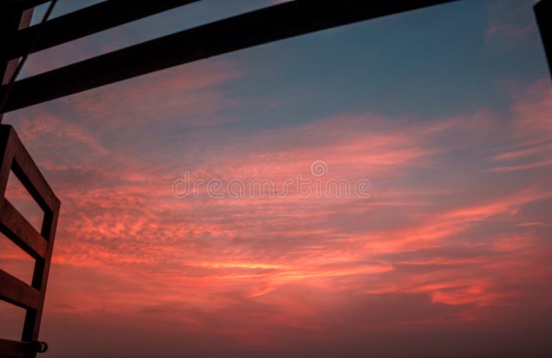 Open Window Dramatic Sky stock image. Image of open, abstract - 94177241