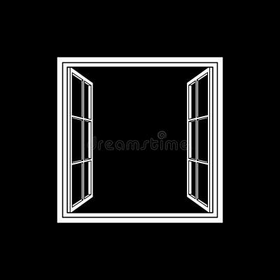Open Window Outline Stock Illustrations – 7,561 Open Window Outline ...