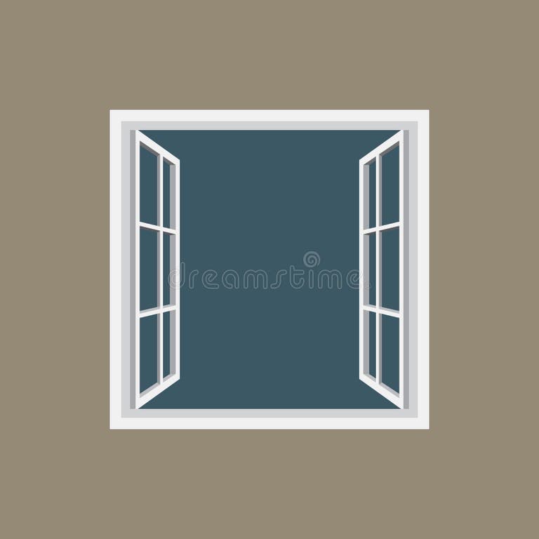 Open Window Outline Stock Illustrations – 5,334 Open Window Outline ...