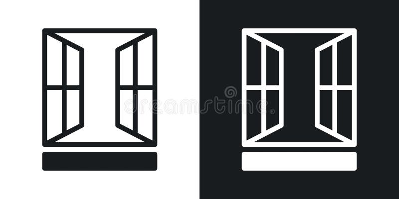 Open Window Icon Stock Illustrations – 18,455 Open Window Icon Stock ...