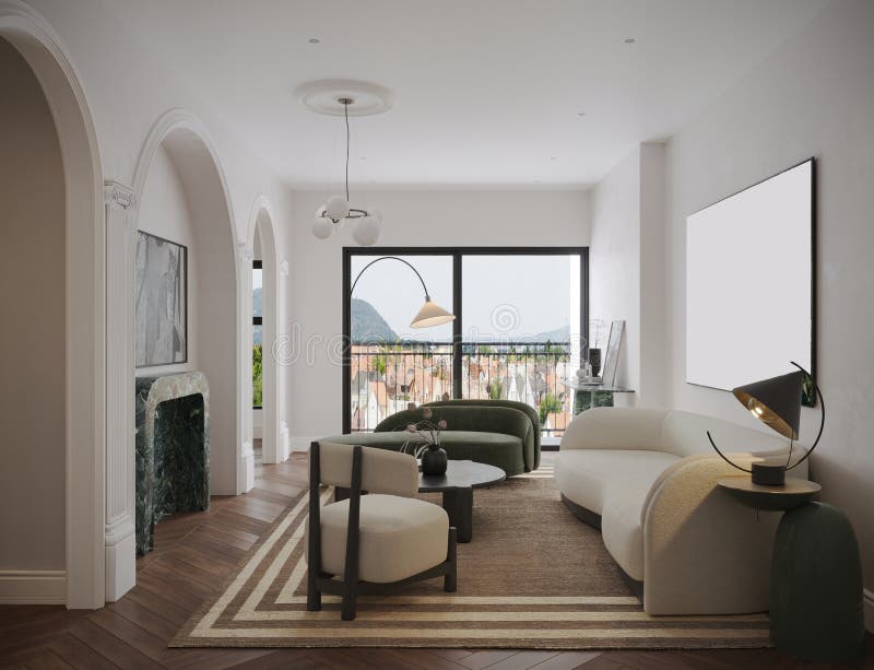 Smart Open Kitchen and Living Room Space Decoration Ideas for Interior ...