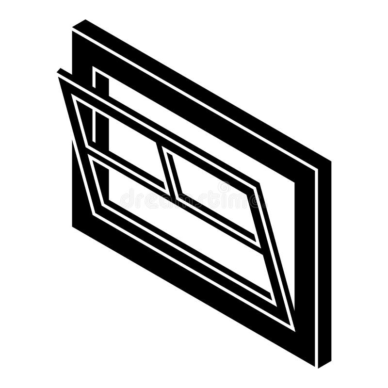 White Rectangle Window Icon Simple Stock Illustrations – 368 White ...