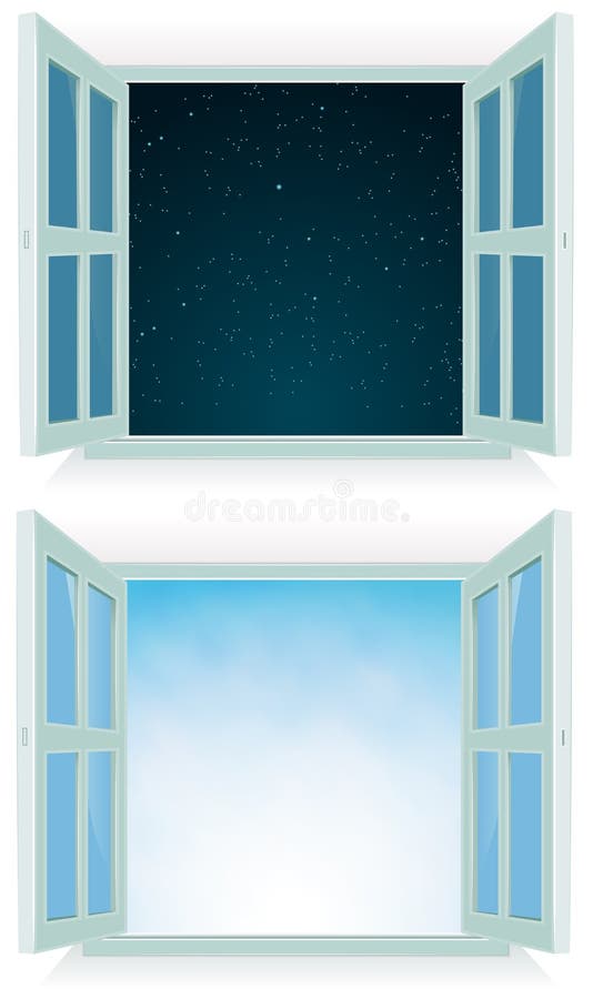 Balcony at night stock illustration. Illustration of nature - 12612797