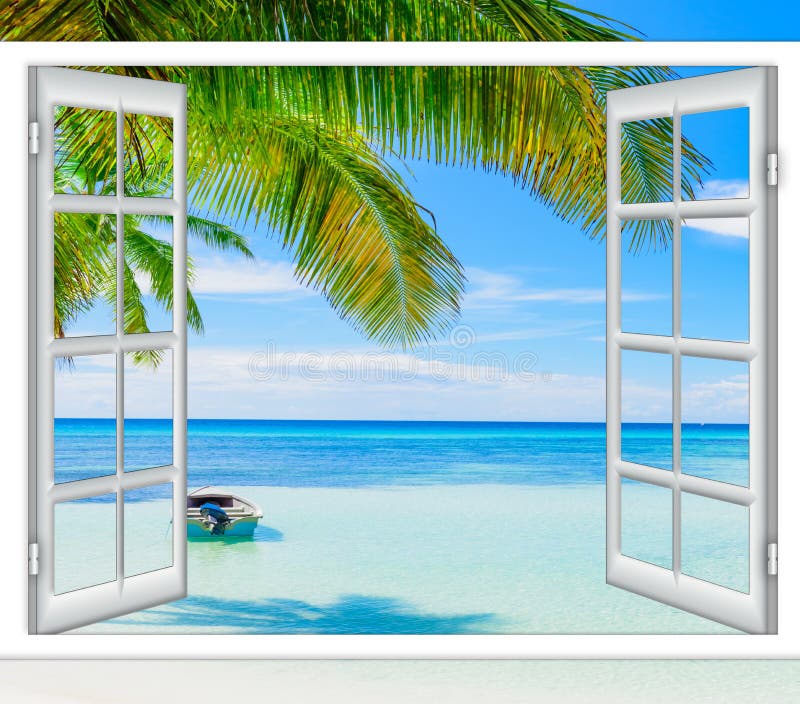 381 Open Window To Sea View Stock Photos - Free & Royalty-Free Stock ...