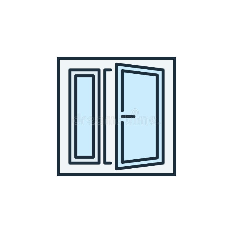 Window Square Colored Logo Stock Illustrations – 84 Window Square ...