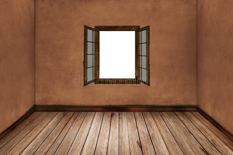 Open House Window Wallpaper