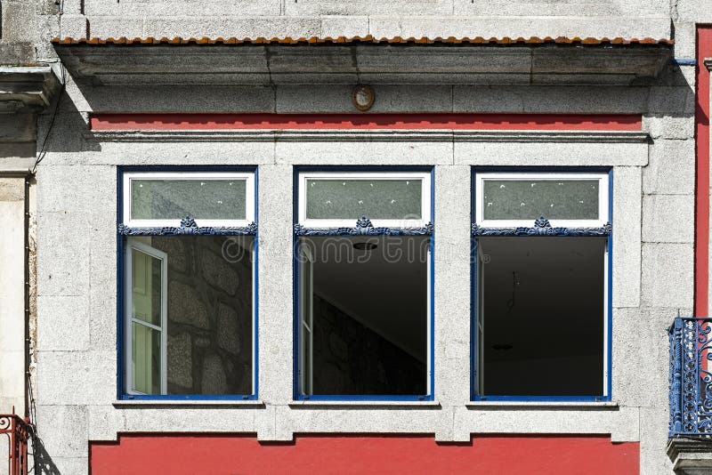 Open Windows stock image. Image of style, portugal, europe - 78510291