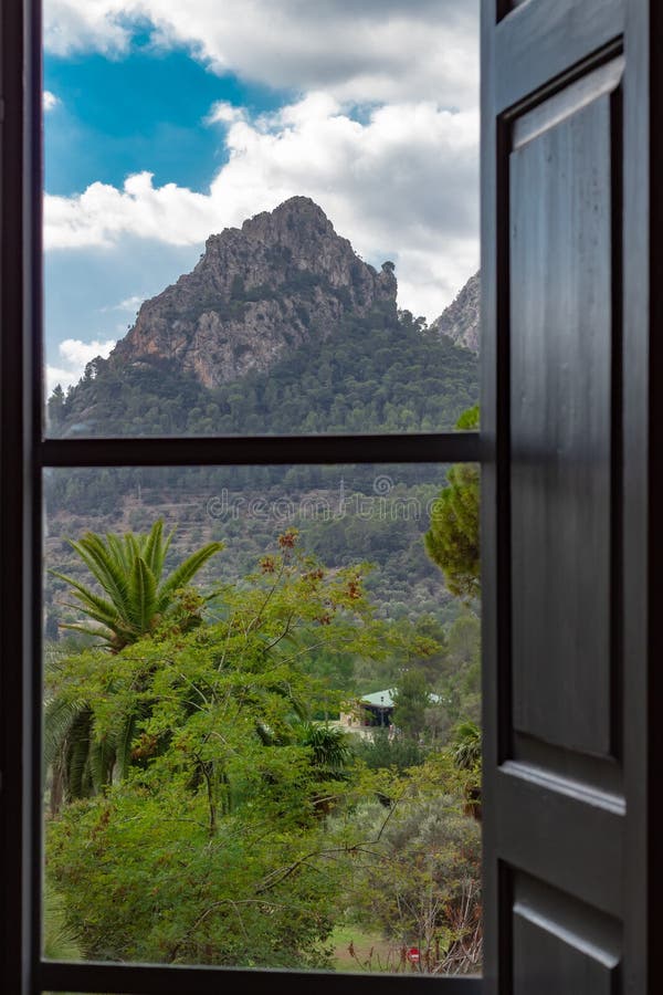 Open windows stock photo. Image of mallorca, open, house - 171913016