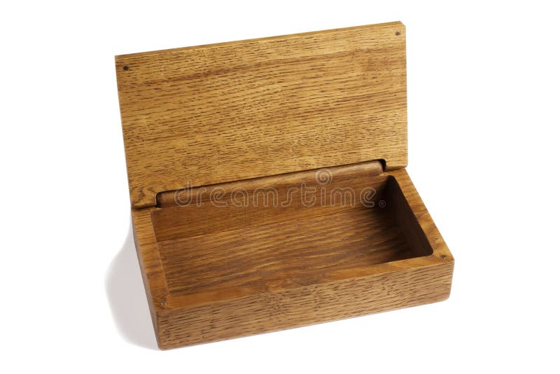 Open wooden box stock photo. Image of present, antique - 190105596