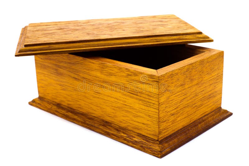 Open wooden box stock image. Image of locker, hand, decorated - 79691697