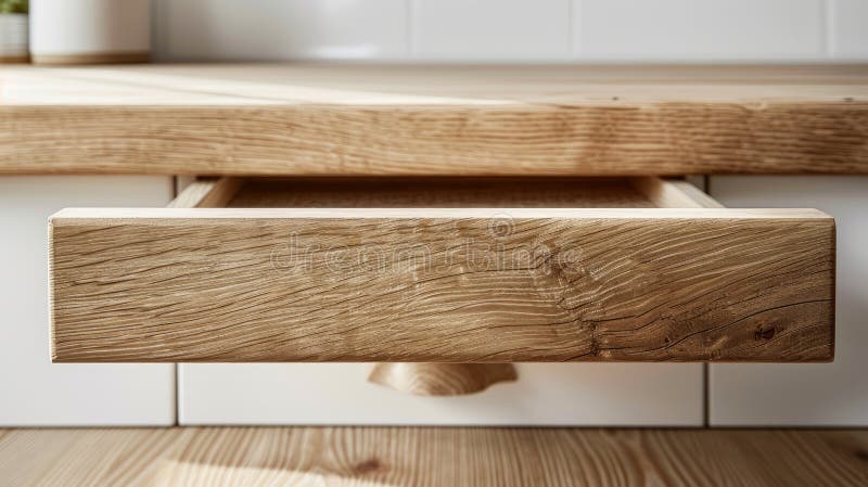 Open Wooden Drawer Minimalist Kitchen Setup Stock Photos - Free ...