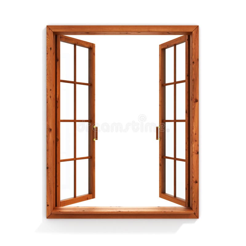 Open Wooden Window