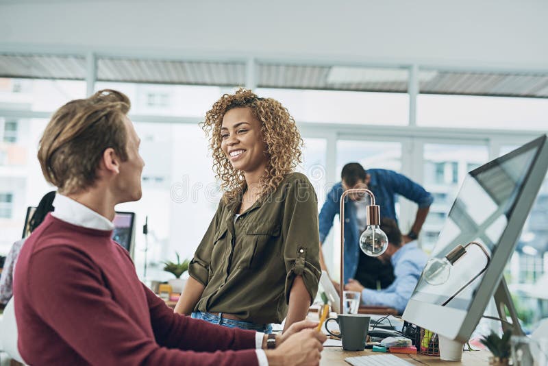 An Open Working Environment Makes for Open and Friendly Conversation ...