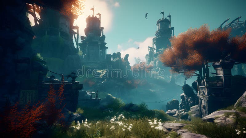 Open-world Game with a Fantasy Setting and Magical Powers Three ...