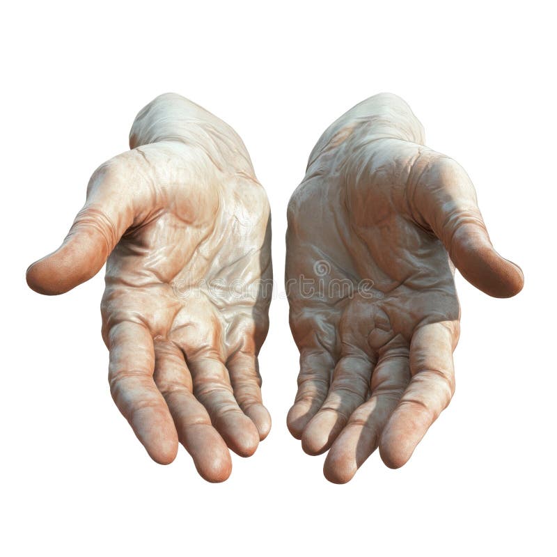 Wrinkled Hands Illustration Stock Illustrations – 463 Wrinkled Hands ...