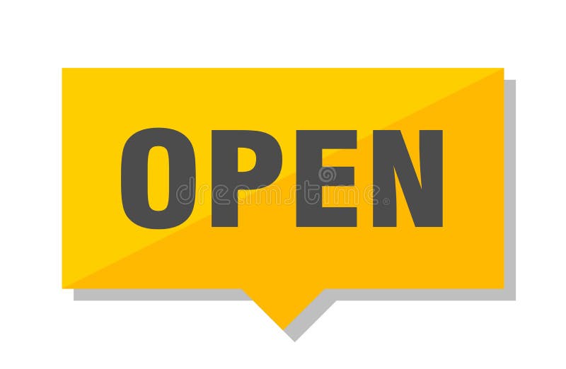 Open price tag stock vector. Illustration of button - 118939355