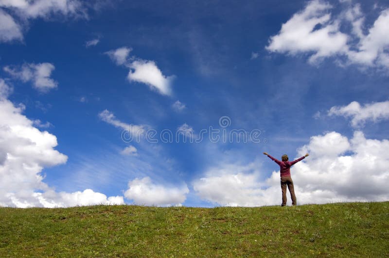 Open your arms stock photo. Image of lifestyle, success - 701412