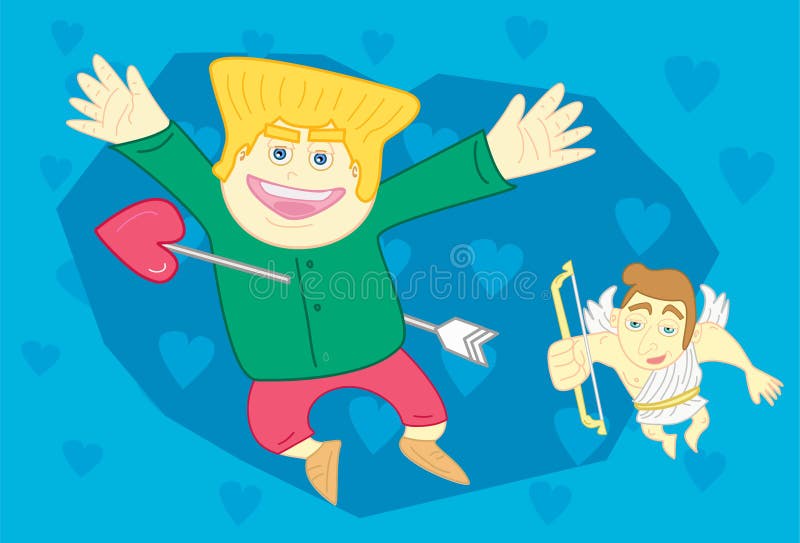 Open Your Heart To Love stock illustration. Illustration of ardor ...