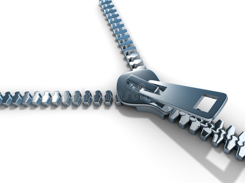 Zipper 1 stock illustration. Illustration of simplicity - 3492631