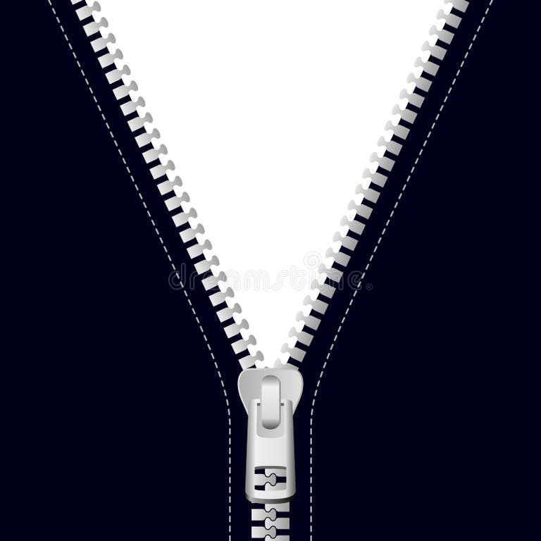 Open Zipper Background stock vector. Illustration of design - 24653227