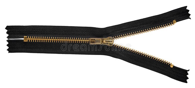 Open zipper stock photo. Image of vertical, crossing - 48310786