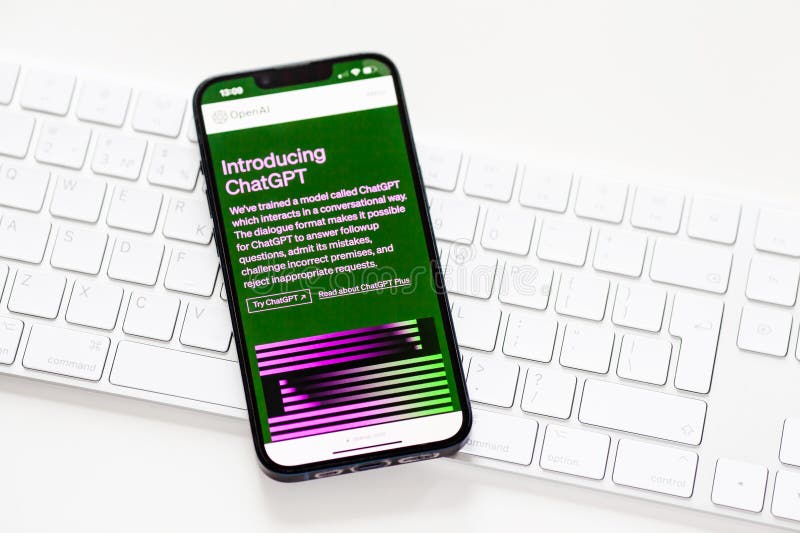 ChatGPT. Neural network stock illustration. Illustration of code ...