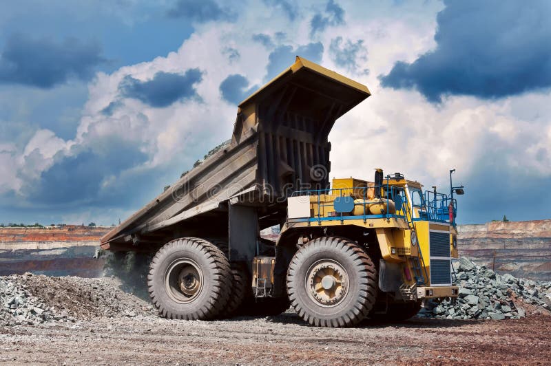 Opencast mine stock image. Image of mining, industry - 27467751