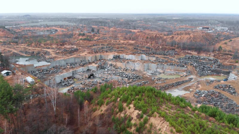 Big Stone Mining Quarry. Opencast Mining Quarry. Marble Quarry Stock ...
