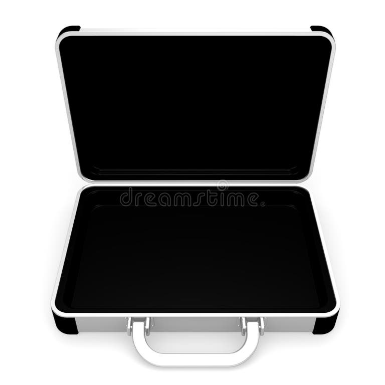 Opened Aluminum Attache Case Stock Illustrations – 1 Opened Aluminum ...