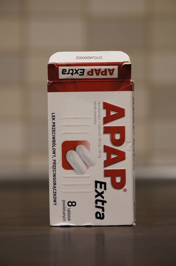 50 Apap Pain Killers. Apap is Medication Used To Treat Pain Editorial ...