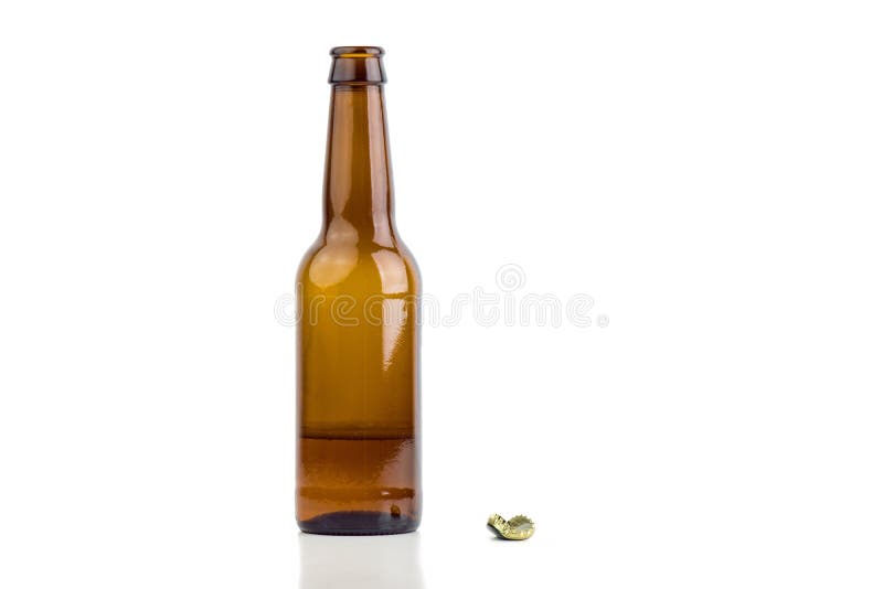 Opened Beer Bottle Isolated Stock Image - Image of fresh, liquid: 97721131