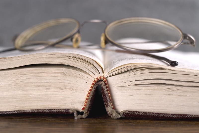 Opened Book. stock image. Image of fiction, words, closeup - 1618183