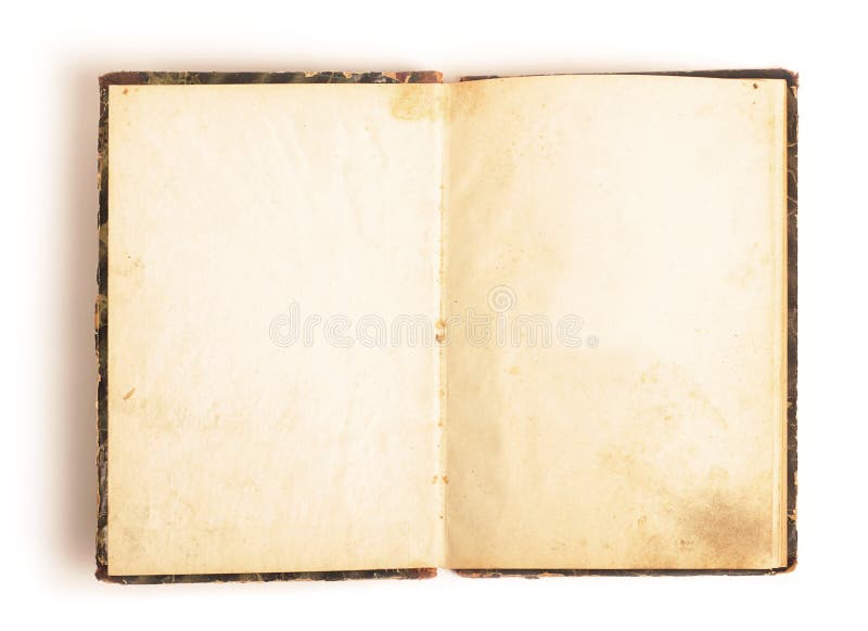 Old Blank Diary Page